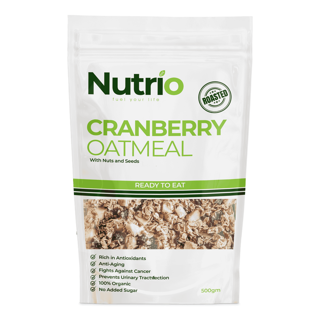 Cranberry Oatmeal – Nutrio