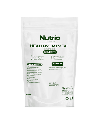 Healthy Oatmeal – Nutrio